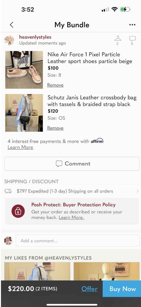 Poshmark Bundles: How to Create a Bundle For Someone on Poshmark