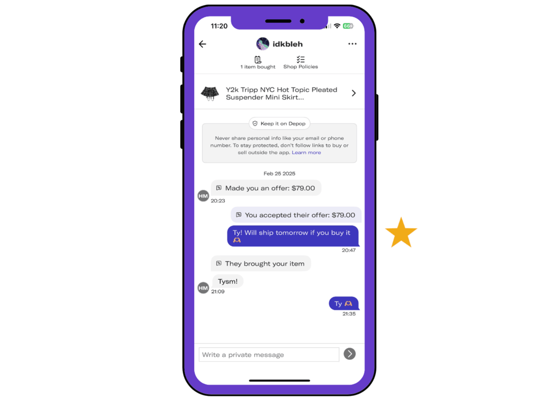 Depop Offer Guide: How to Cancel and Send an Order on Depop.