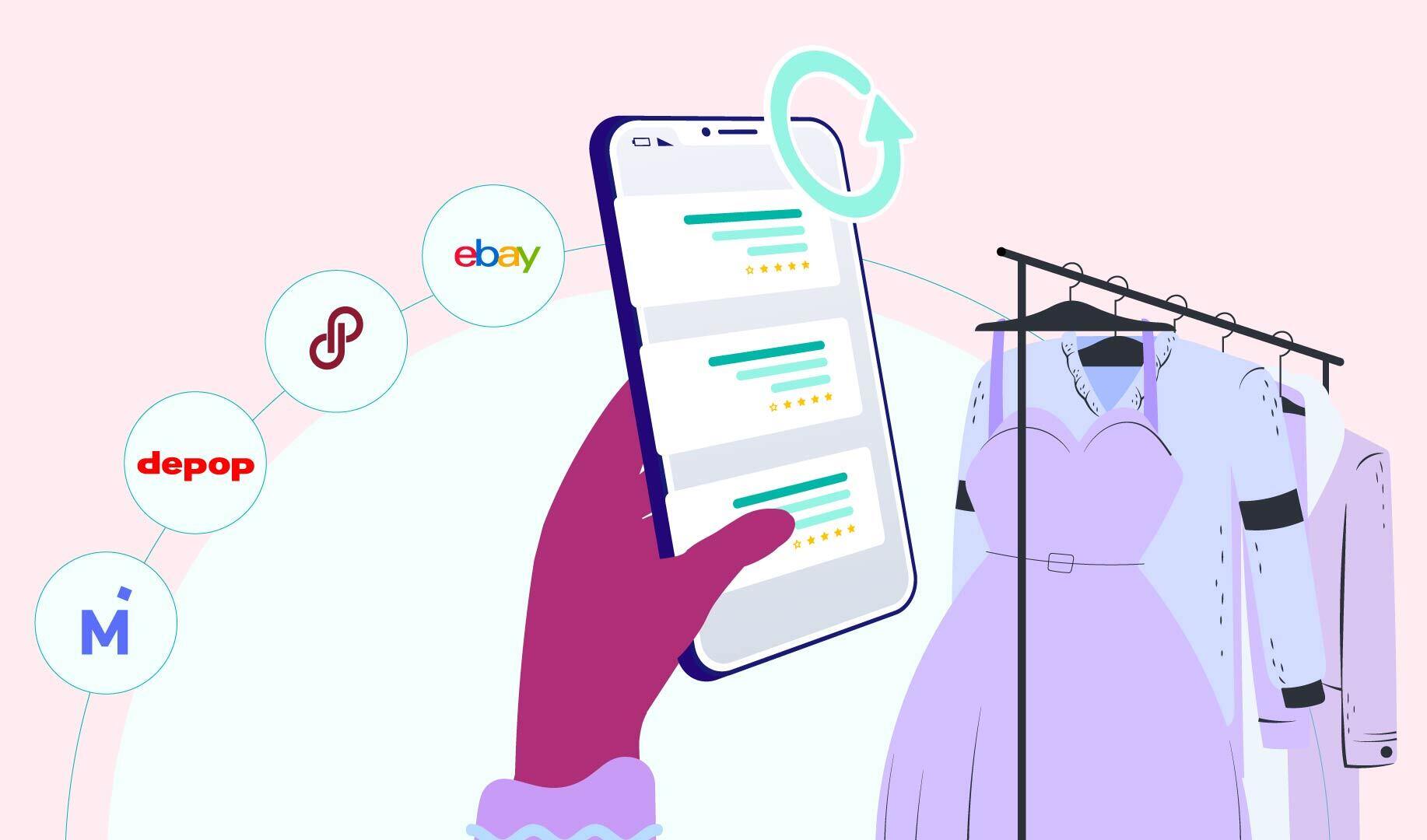 How to Relist Items on eBay, Poshmark, Depop, and Mercari
